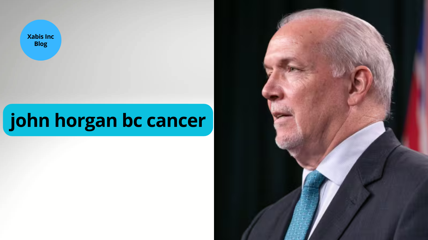 John Horgan Bc Cancer, Back to Cancer, Former Premier of British ...